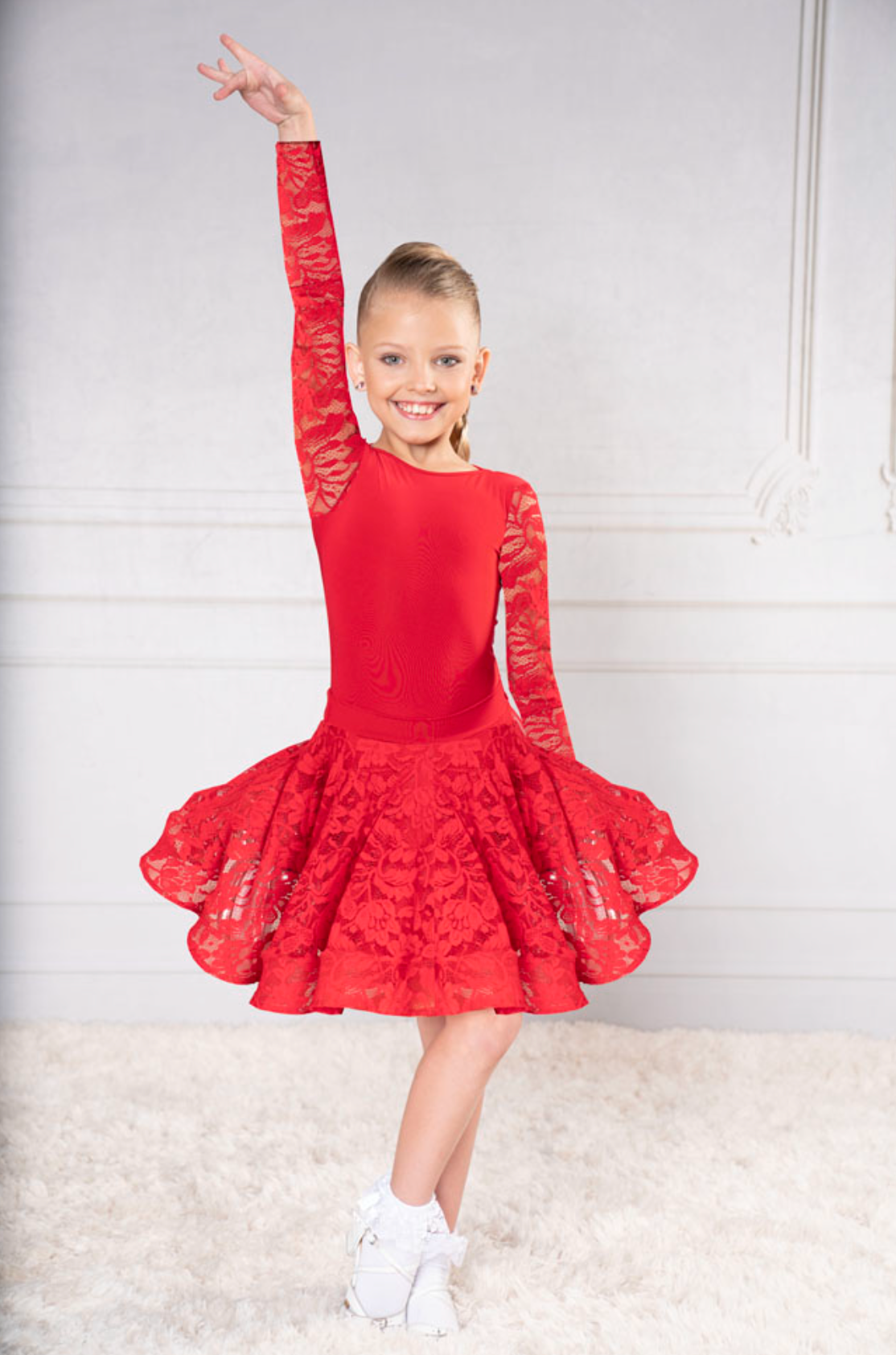 JR-B2 GIRLS BODYSUIT WITH LONG SLEEVES – Let's Dance With Me Store